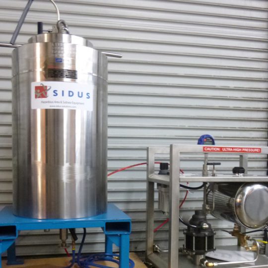Pressure Testing Facility | Sidus Solutions